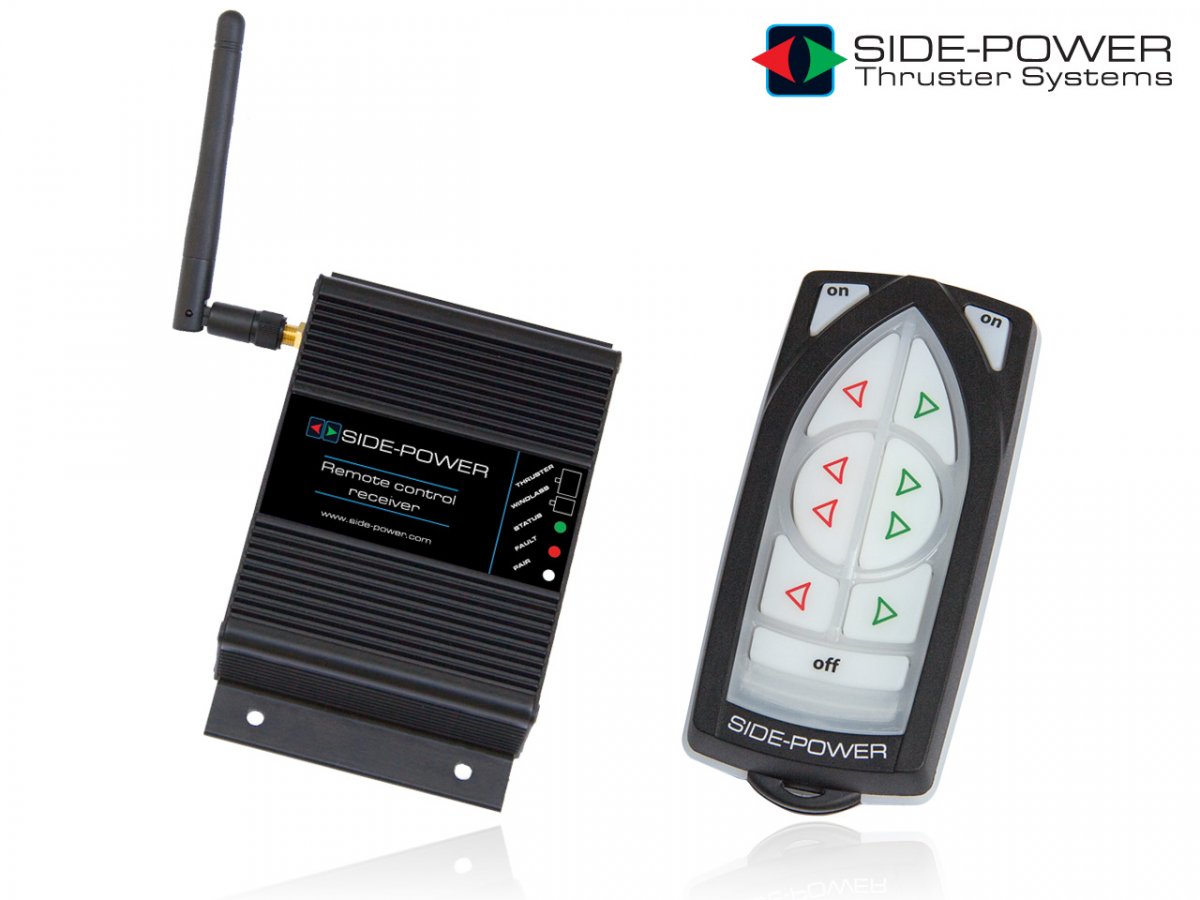 Side-Power Fjernbetjenings kit for 2 propeller